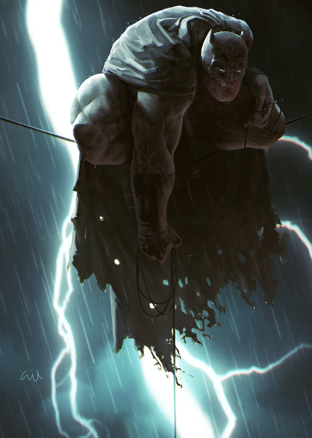 ArtStation - The Bat of Gotham
