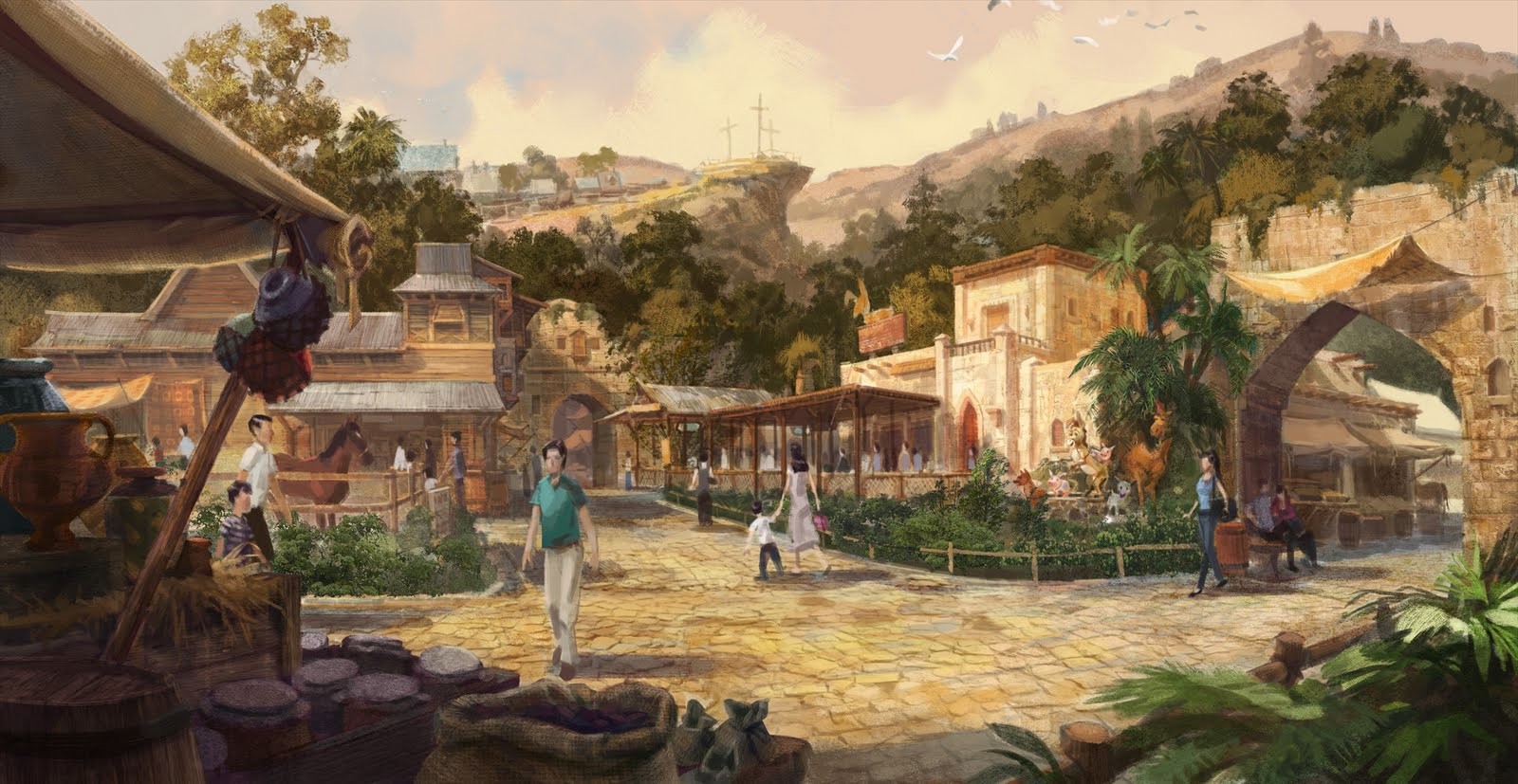 ArtStation - Theme Park Design