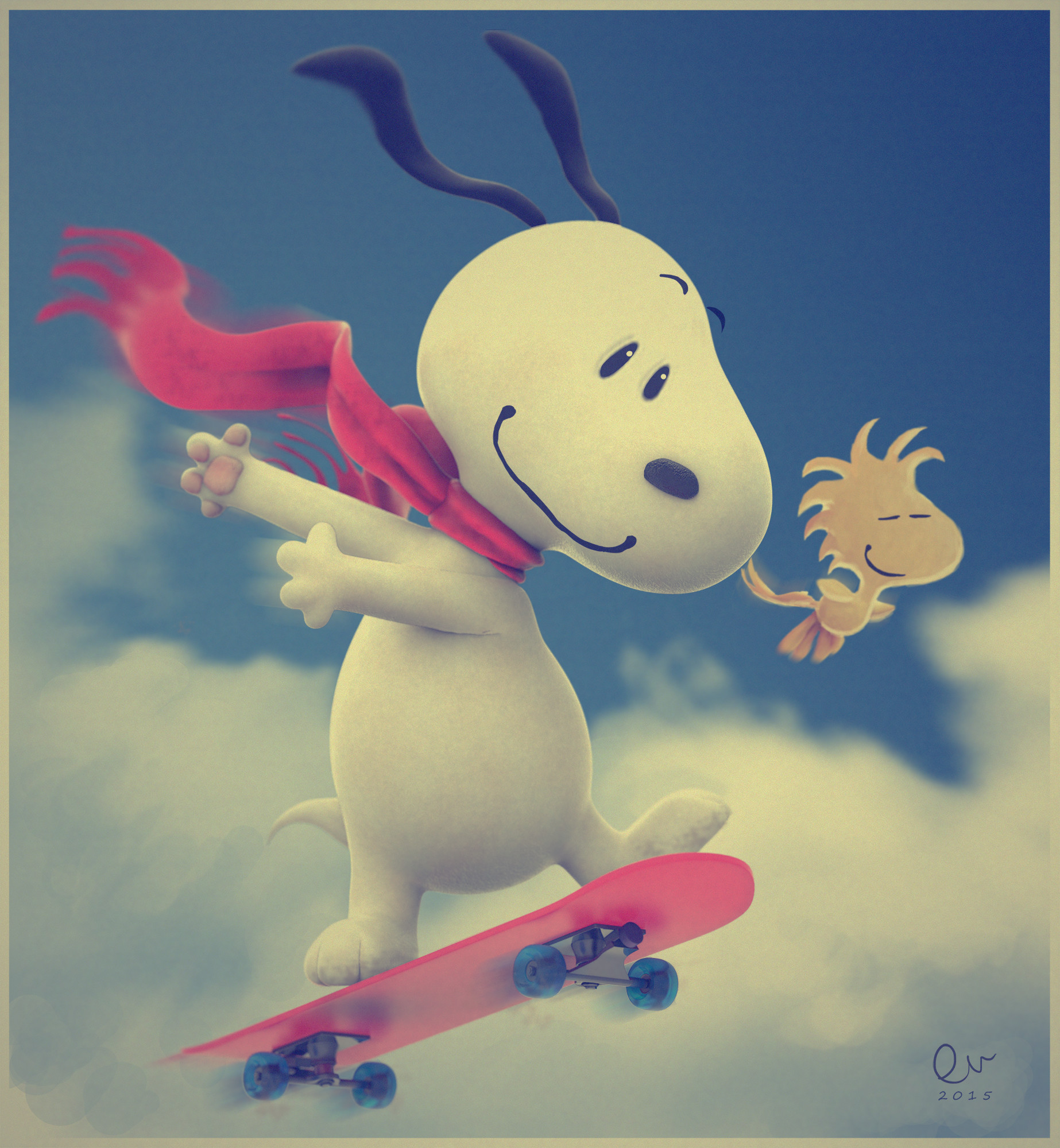 ArtStation - Adventures whit Snoopy
