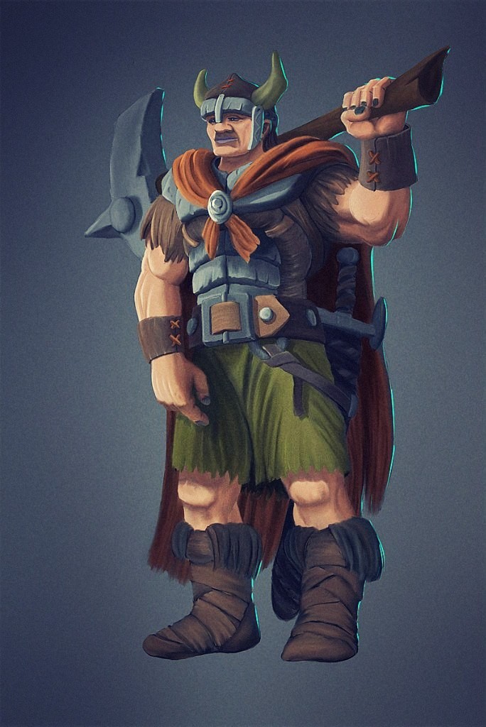 ArtStation - Viking sketch