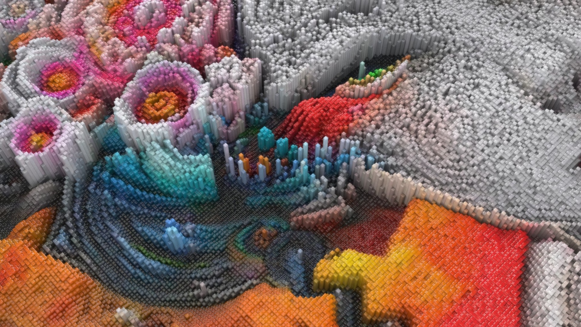 ArtStation - Abstract Particles