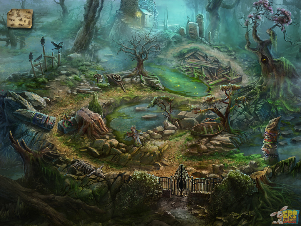 ArtStation - Hidden Object Game Map