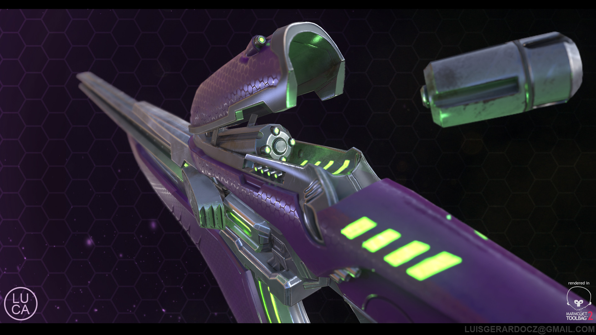 Luis Castro. - HALO COVENANT CARBINE "FANART"