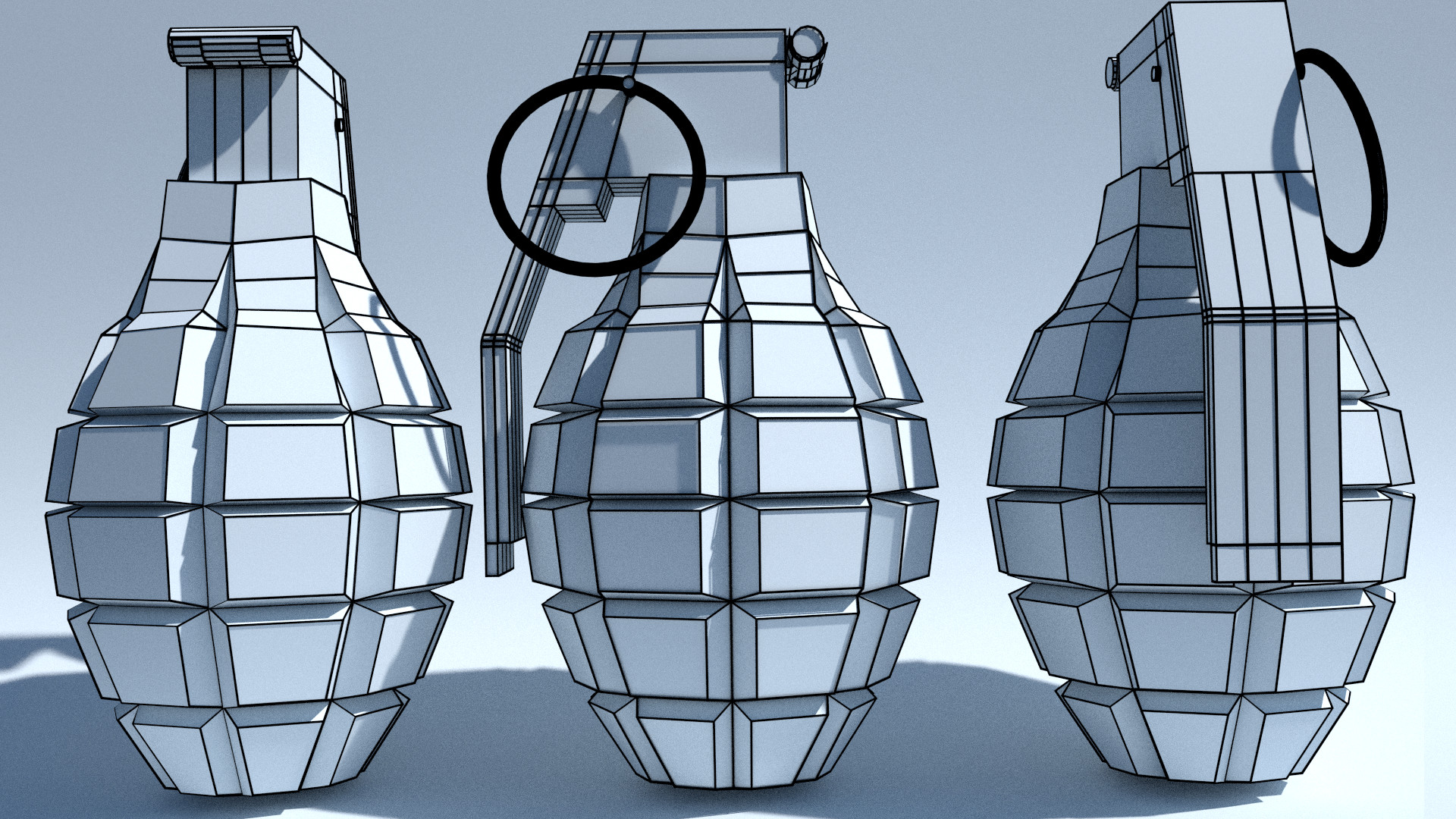 ArtStation - F1 fragmentation grenade
