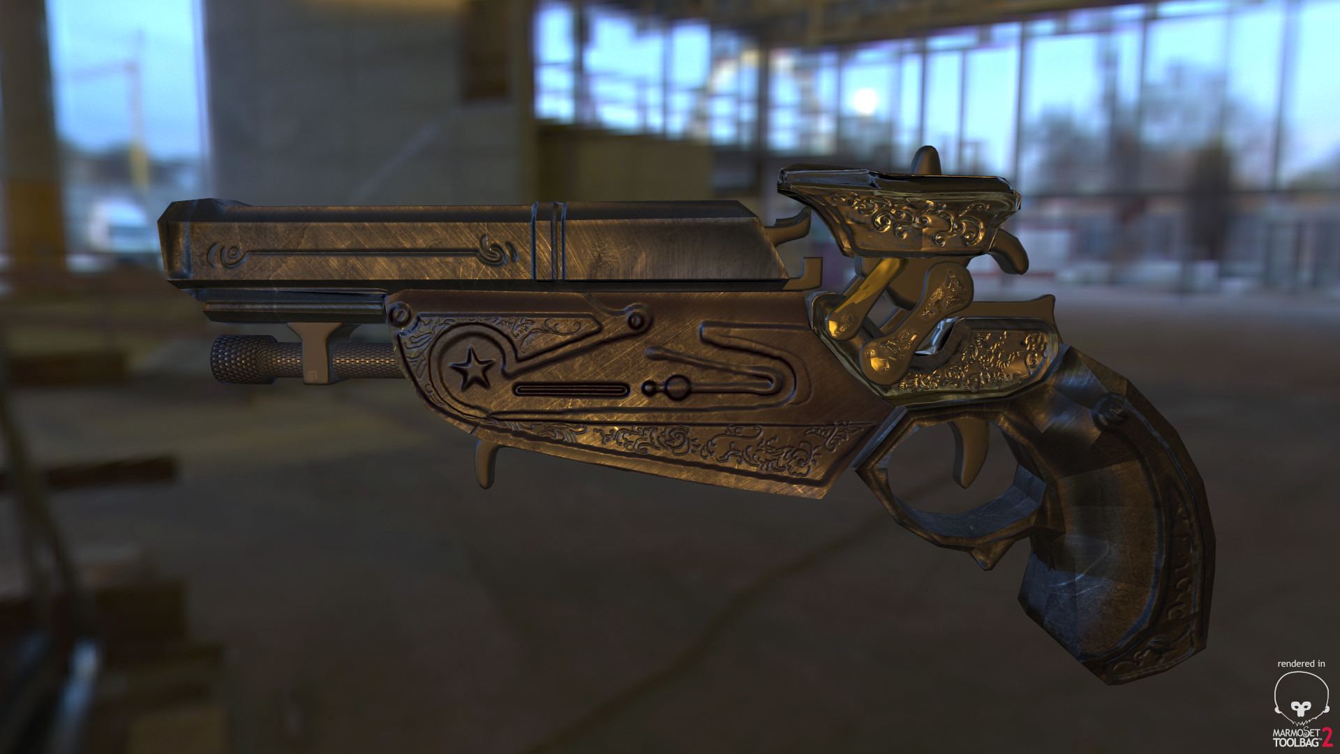 ArtStation - Game Weapon Modeling