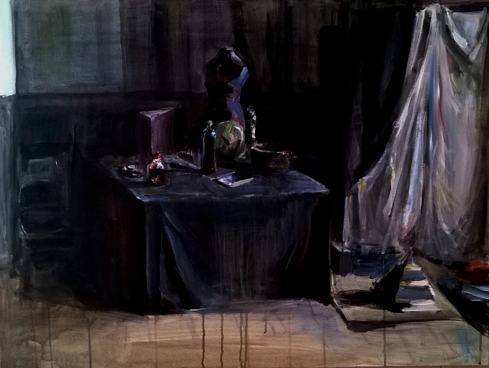 ArtStation - Still life in black