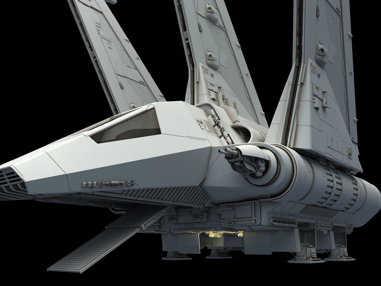 Ansel Hsiao - Delta-class Escort Shuttle