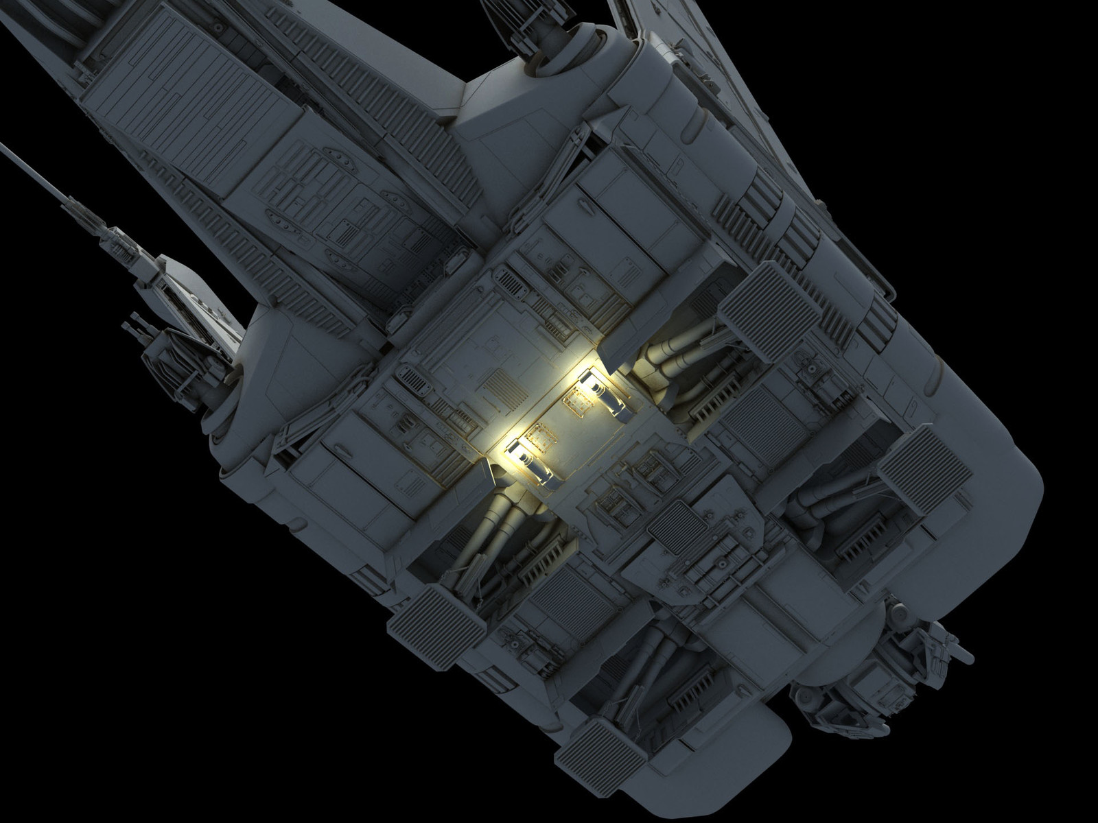 Ansel Hsiao - Delta-class Escort Shuttle