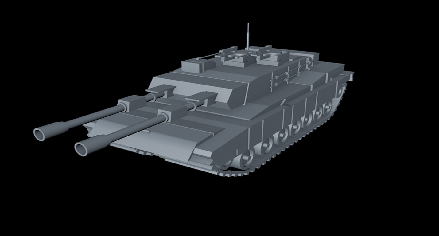 ArtStation - U.S. M1A1 Abrams Tank