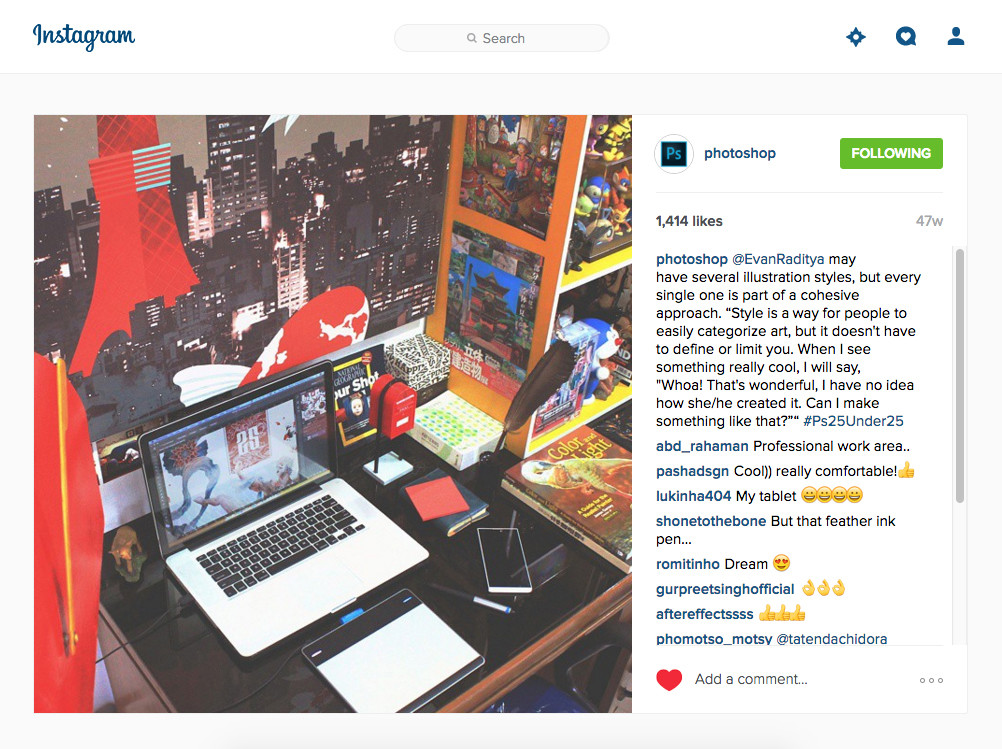 Evan Raditya Pratomo - Adobe Photoshop's 25th Anniversary // Brave It Out