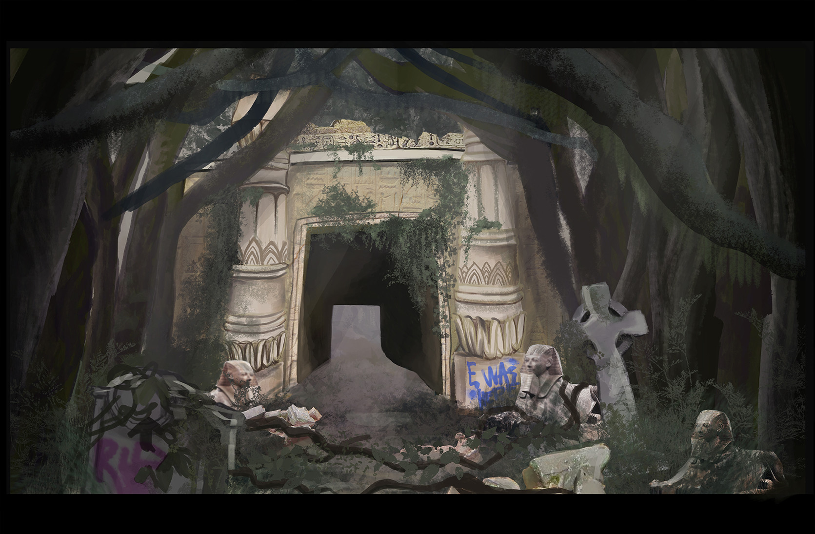 ArtStation - Egyptian Walk