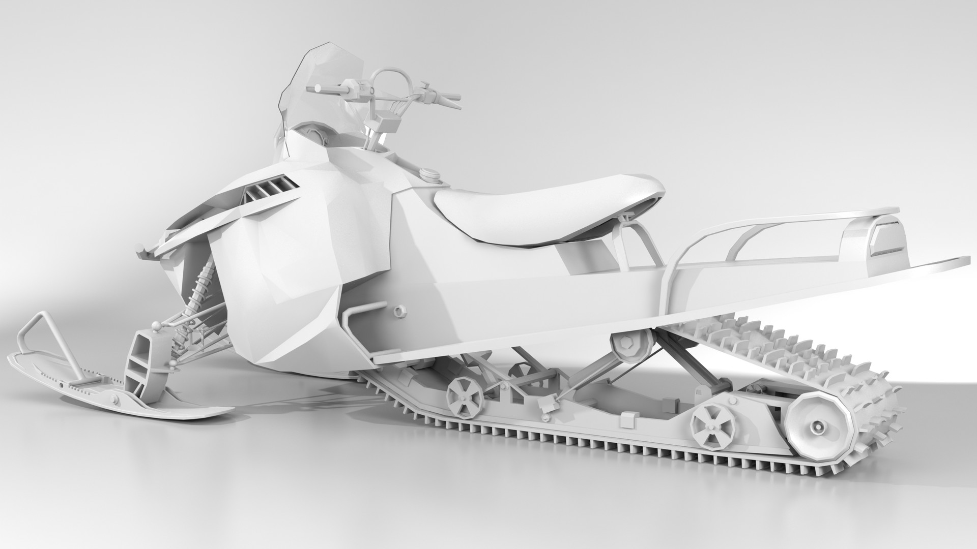 Jason Pook - Indy Snowmobile Model- Colleague Project