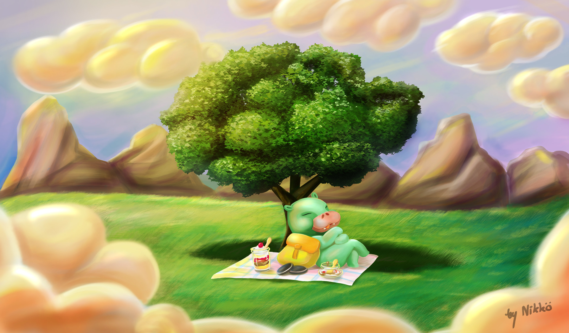 ArtStation - Relax zone