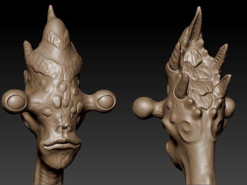 ArtStation - First alien project