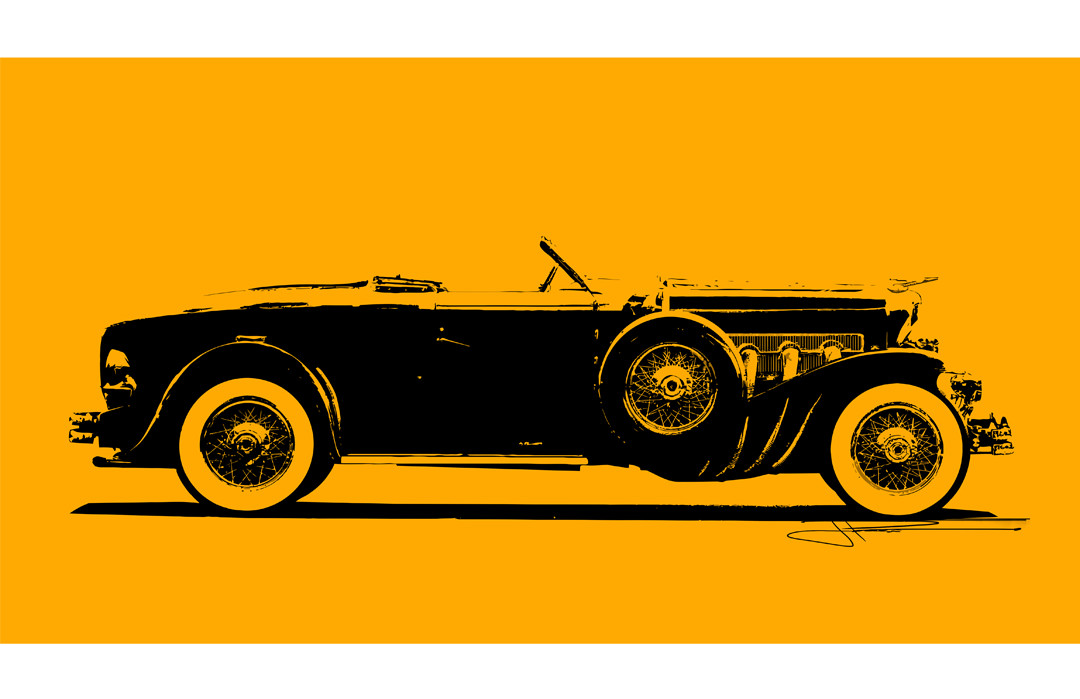 ArtStation - Duesenberg Model J Canvas