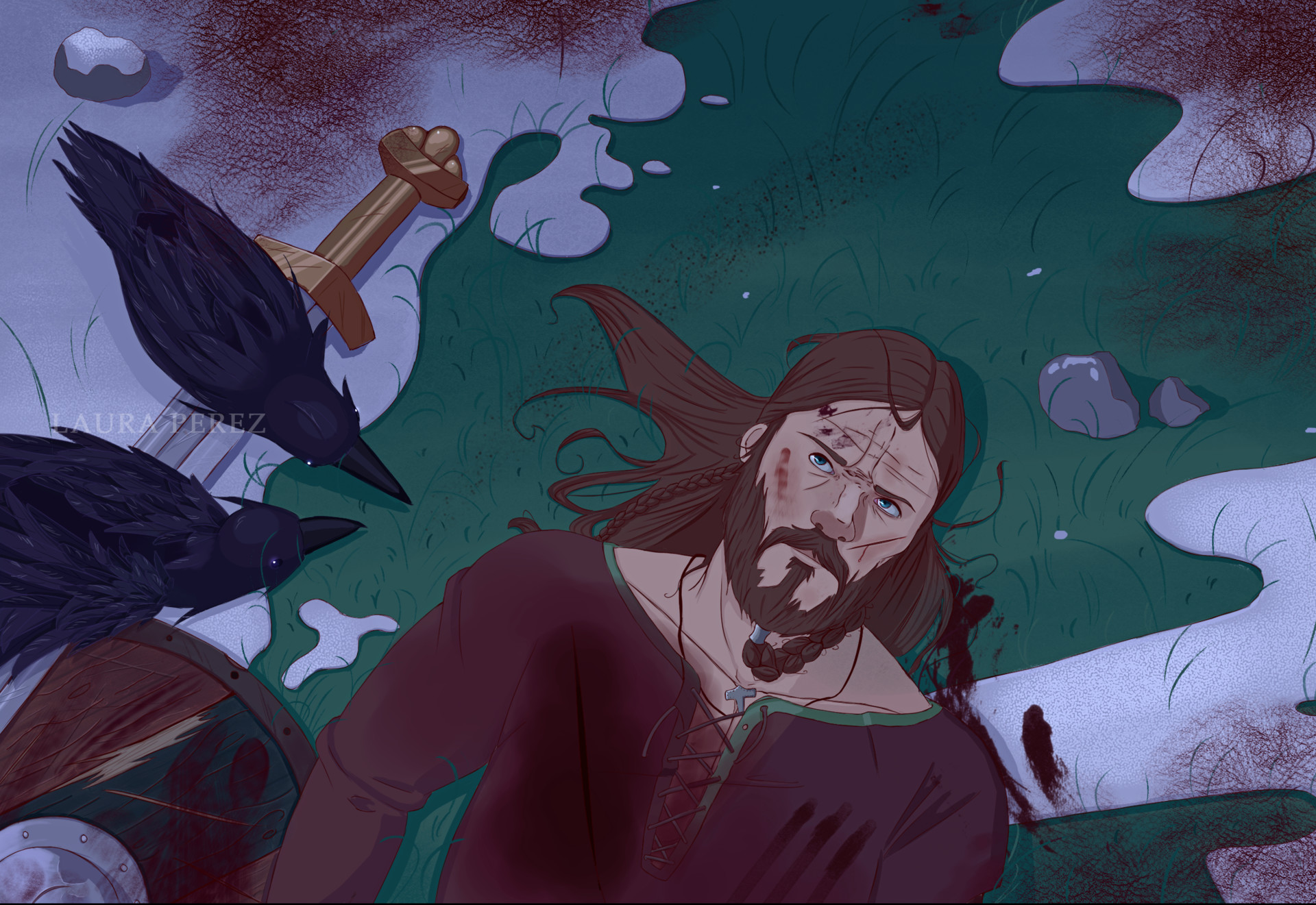 Stand up and fight by Laura Pérez : r/ImaginaryWarriors