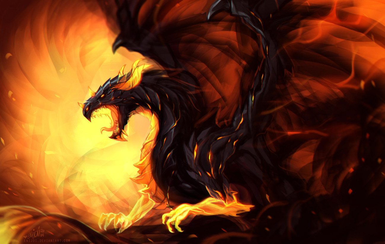 ArtStation - Fiery rage