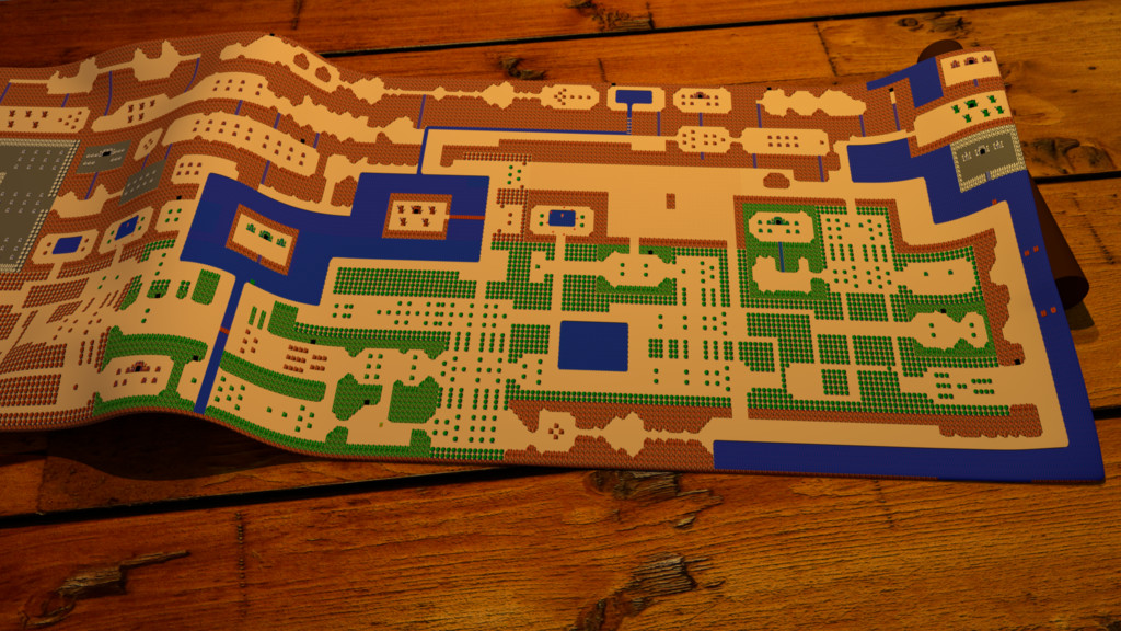 ArtStation - Map of Hyrule