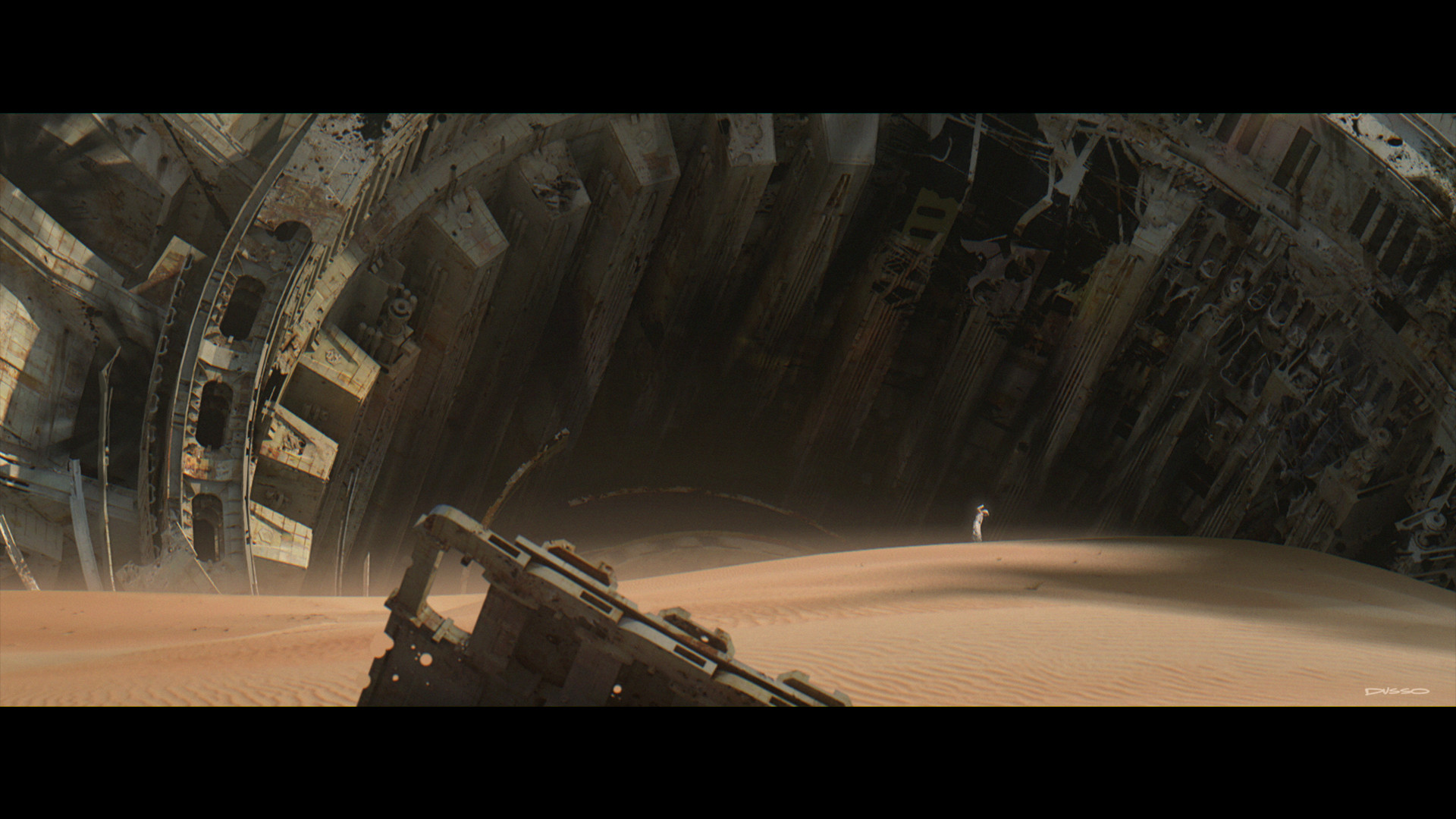 ArtStation - Star Wars: The Force Awakens [Star Destroyer Wreckage]