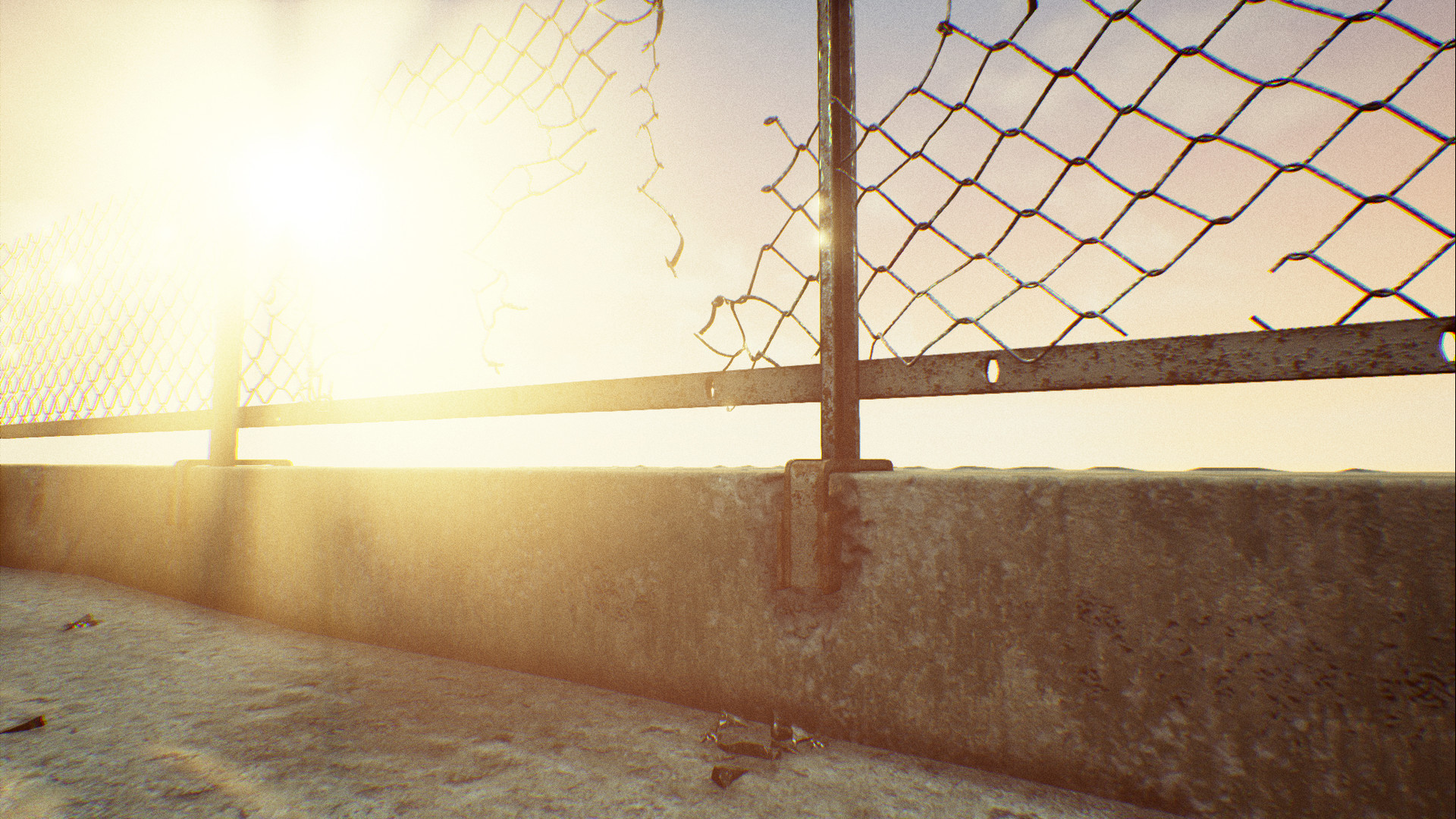 ArtStation - Desert Fence