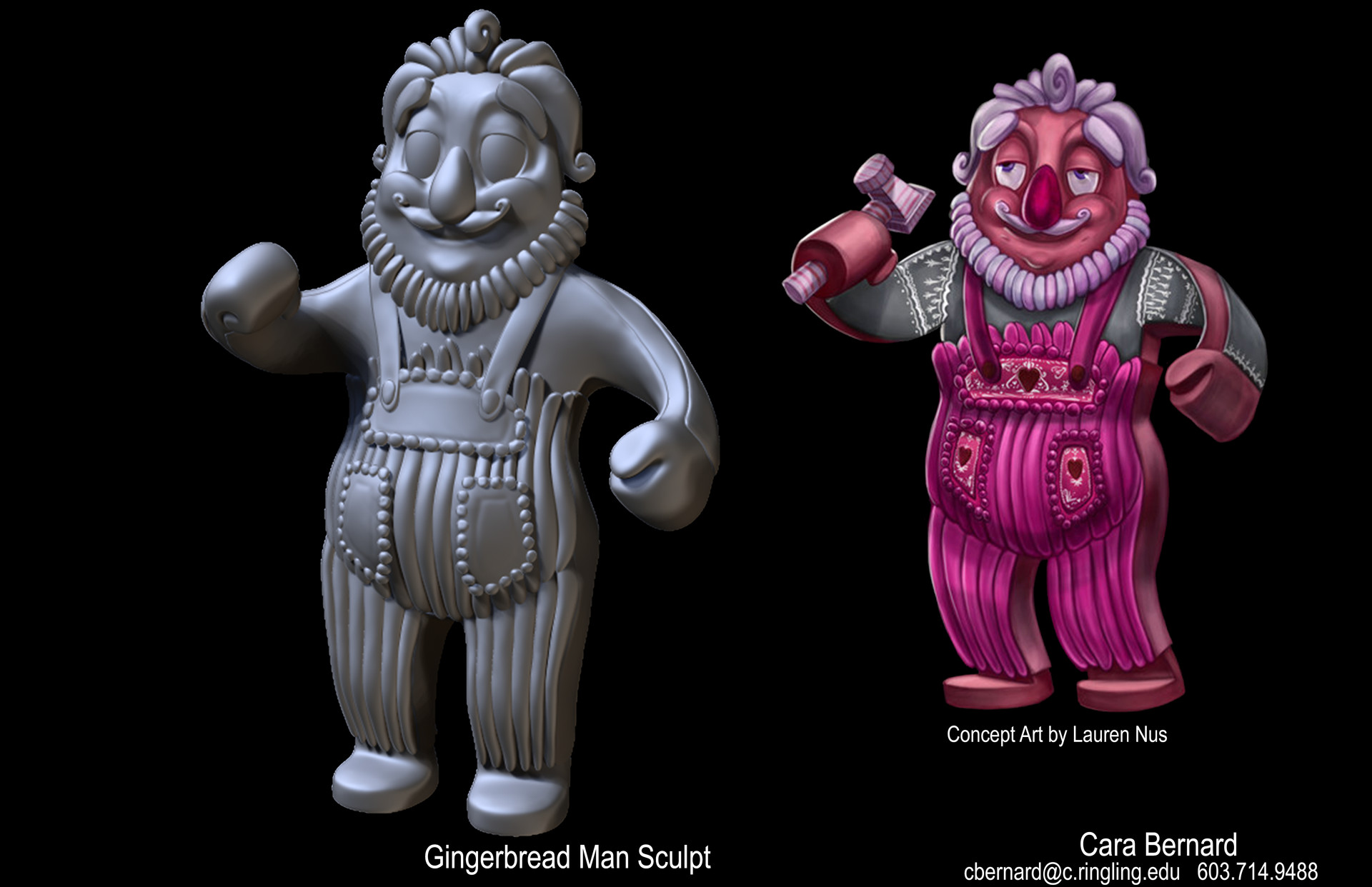 ArtStation - Gingerbread Man