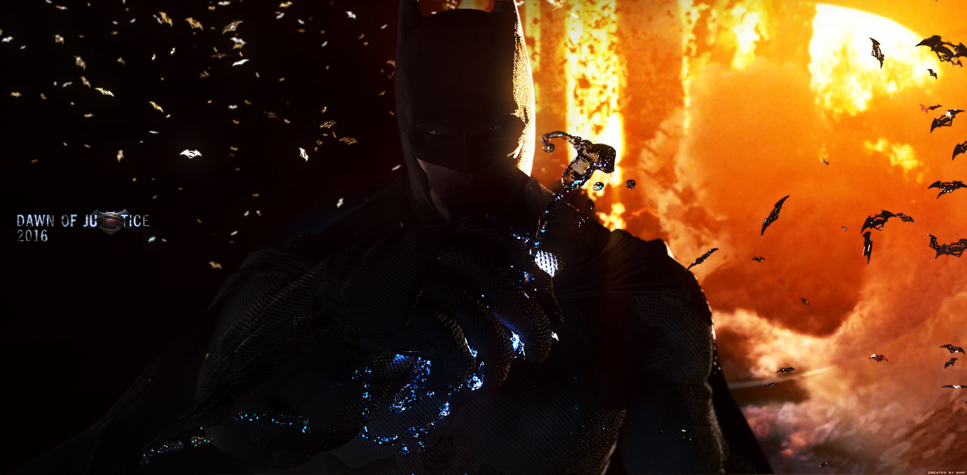 ArtStation - Batman v Superman 3D Fanart