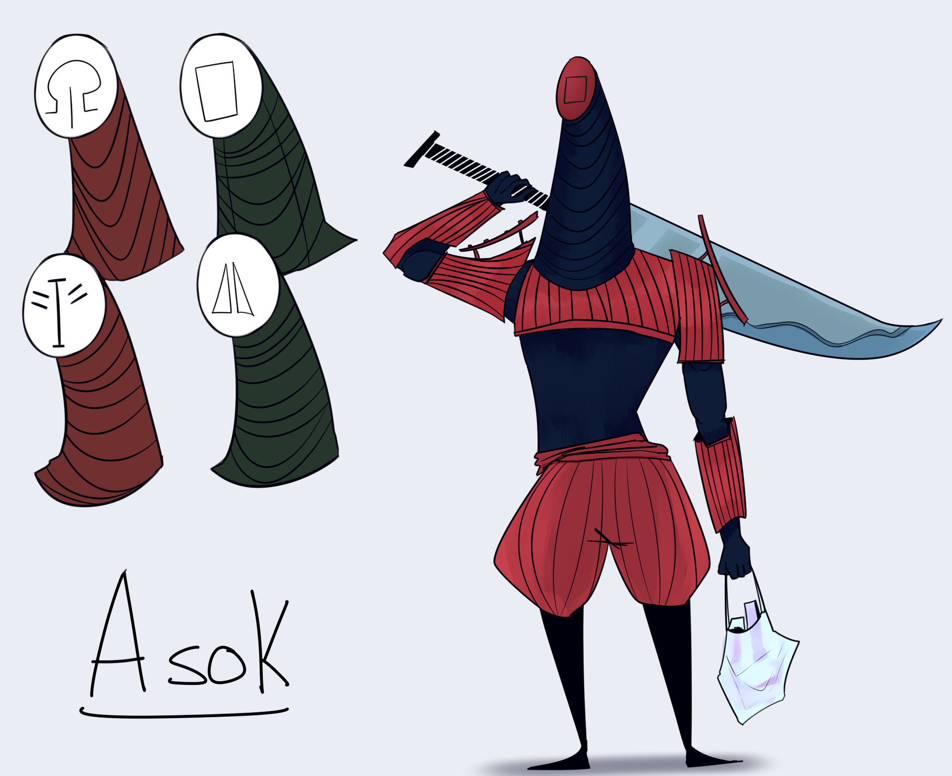 ArtStation - Asok Character Design