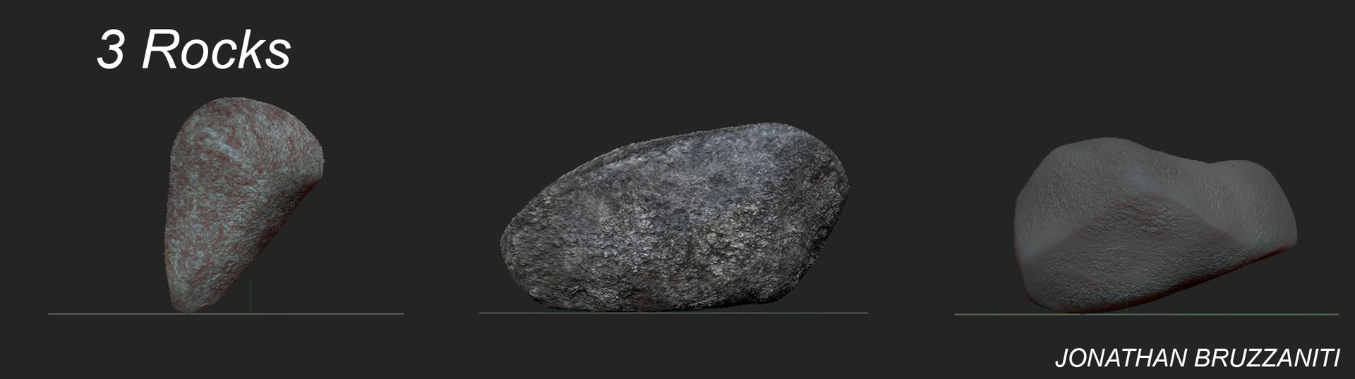 ArtStation - 3D Rocks