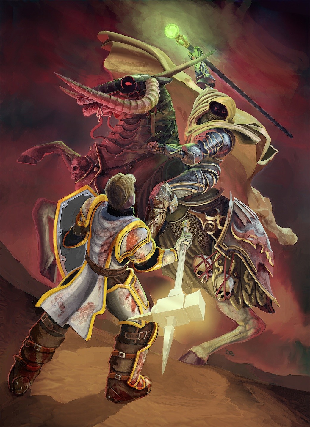 ArtStation - Turalyon and Teron, Daniel Brewer