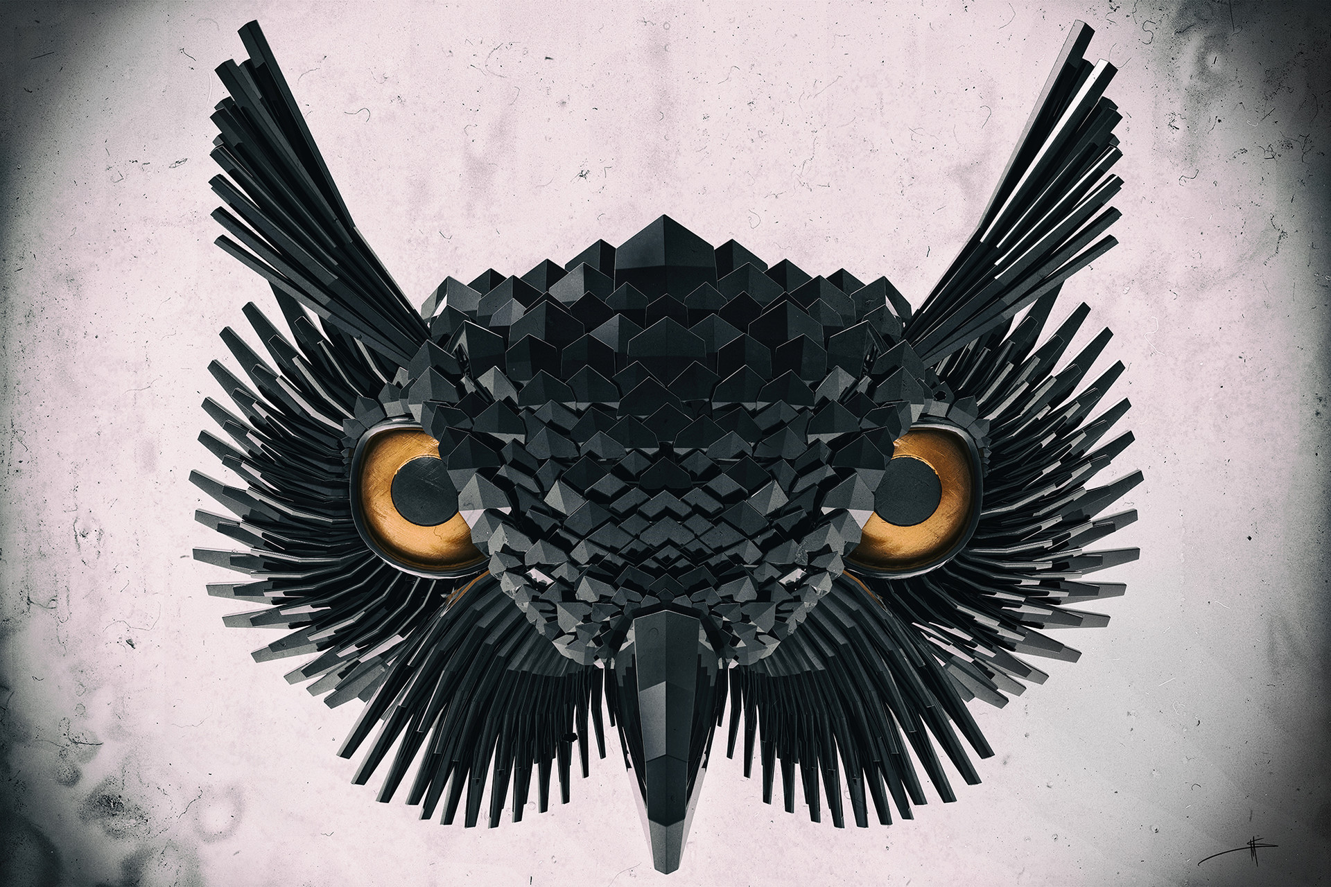 ArtStation - Nightly 6 - Chrome Owl