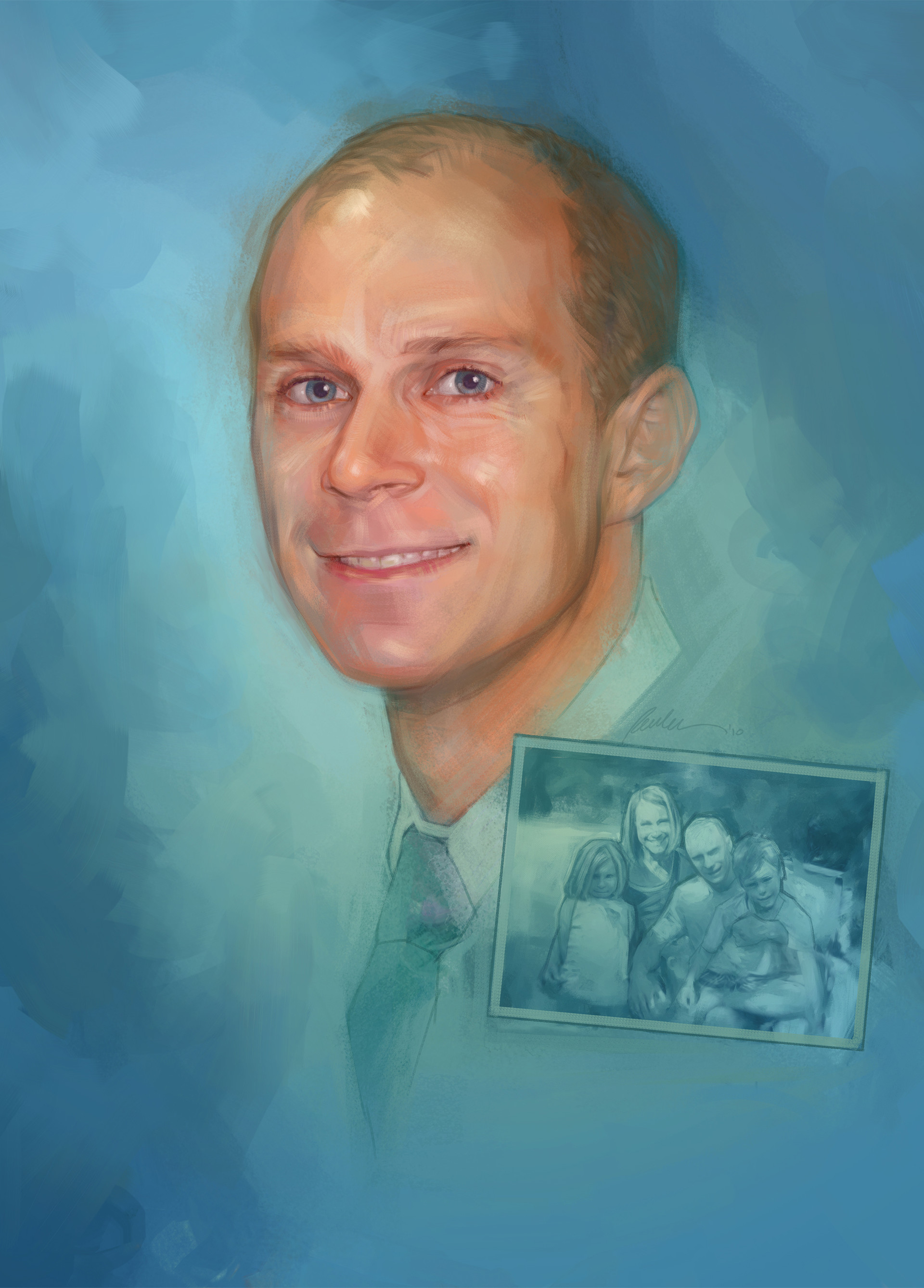 ArtStation - Portrait of Kevin