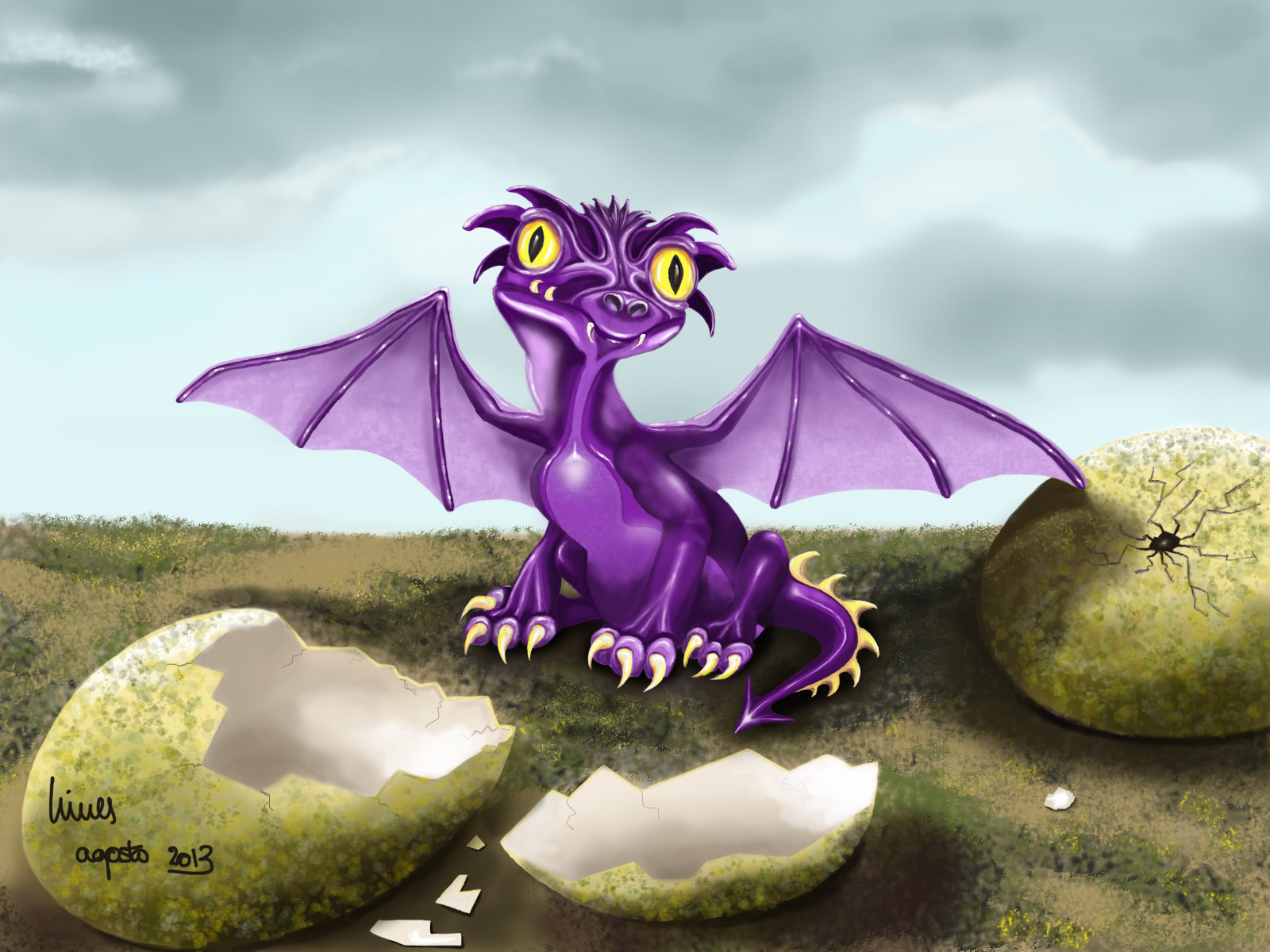 ArtStation - Dragón