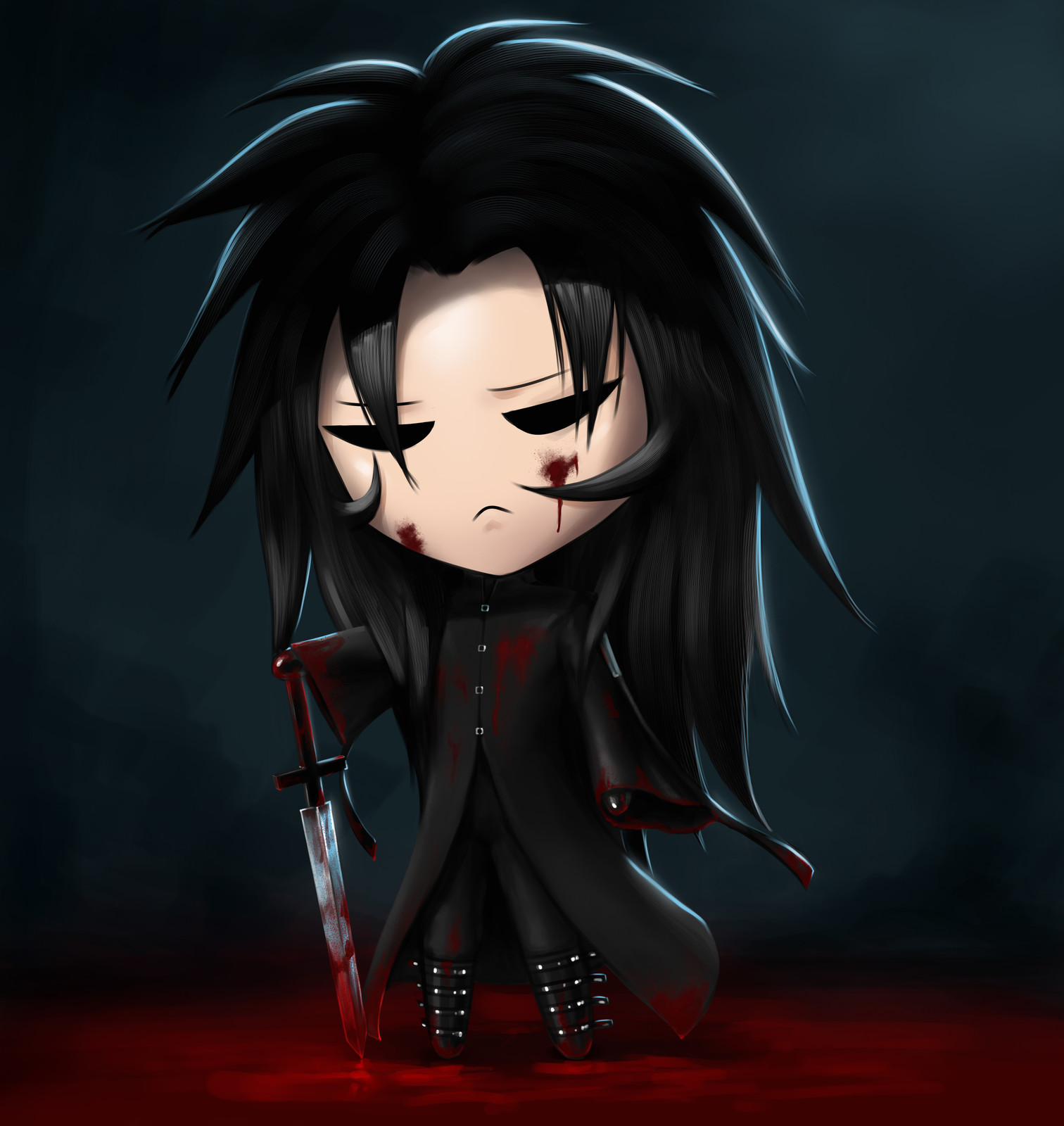 Maximilian Draco - Death chibi