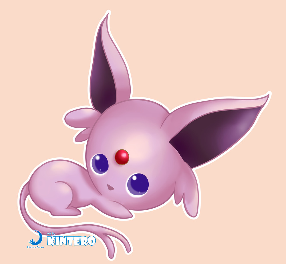 how to draw chibi espeon