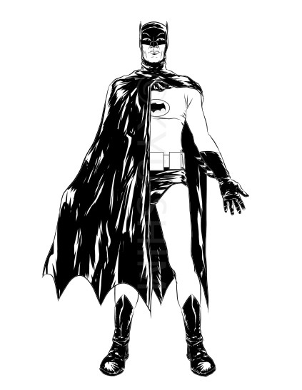 ArtStation - Adam West Batman