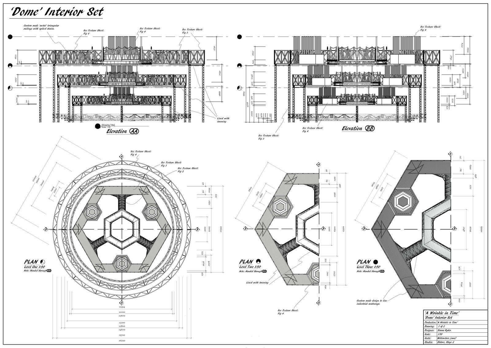 Emma Ryder Design Proposal For Film Adaptation Of A Wrinkle In Time