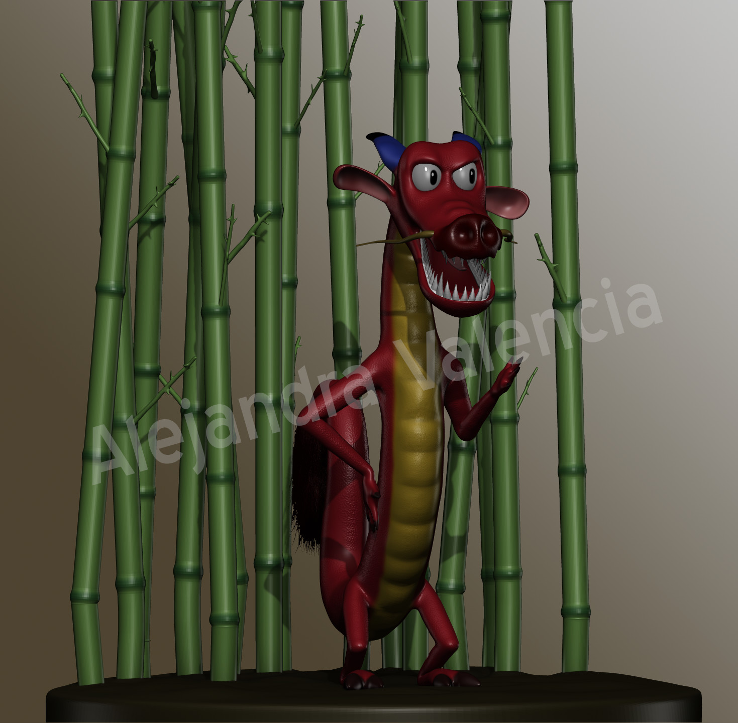 ArtStation - Mushu