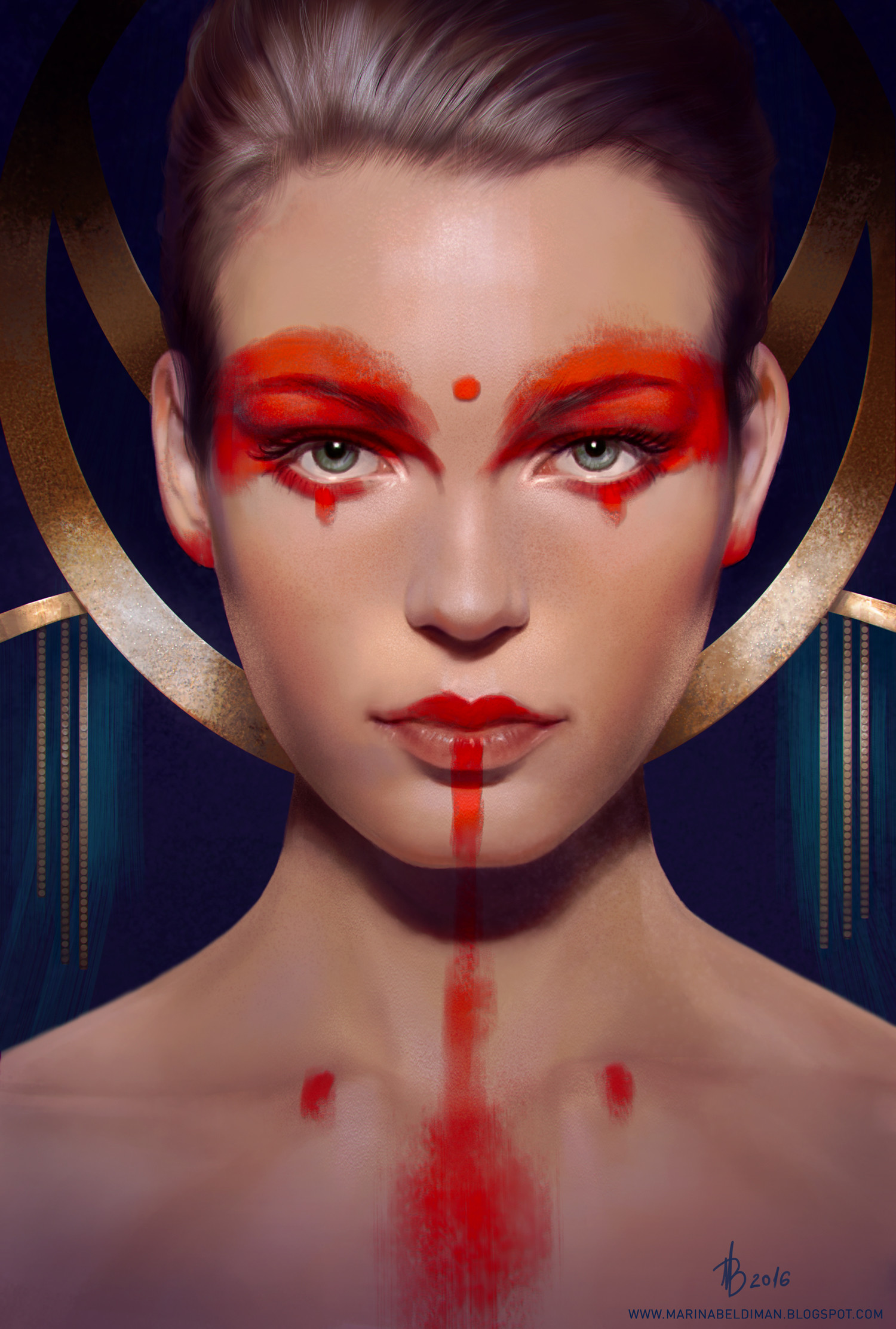 ArtStation - Red Paint