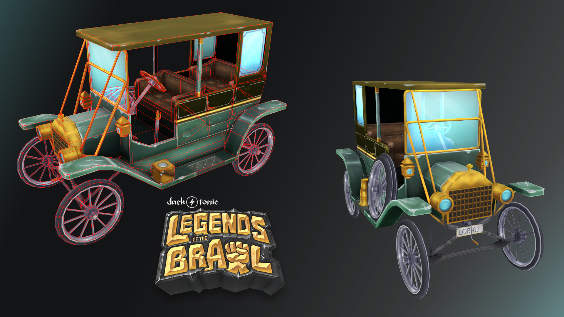 ArtStation - Model T Legends of the Brawl
