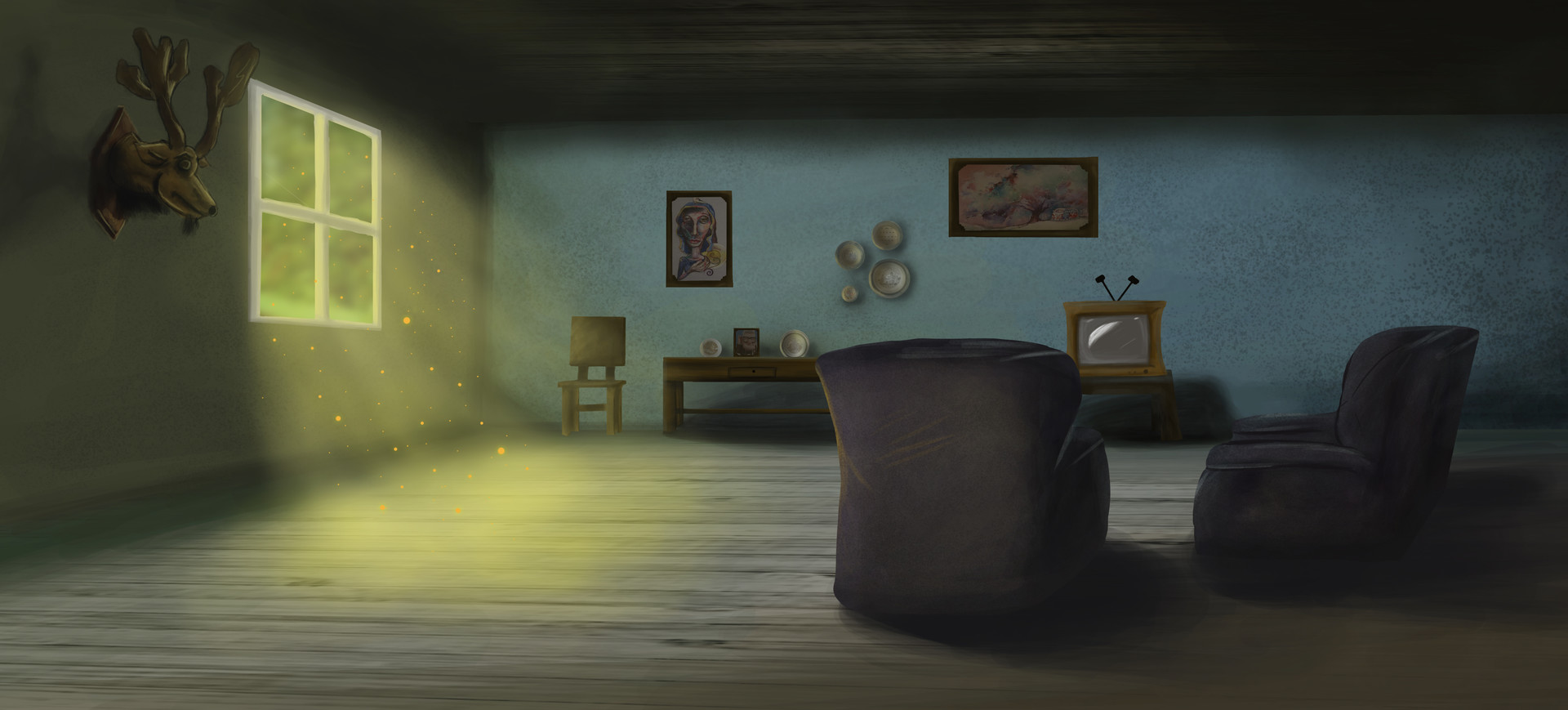 ArtStation - granny's house