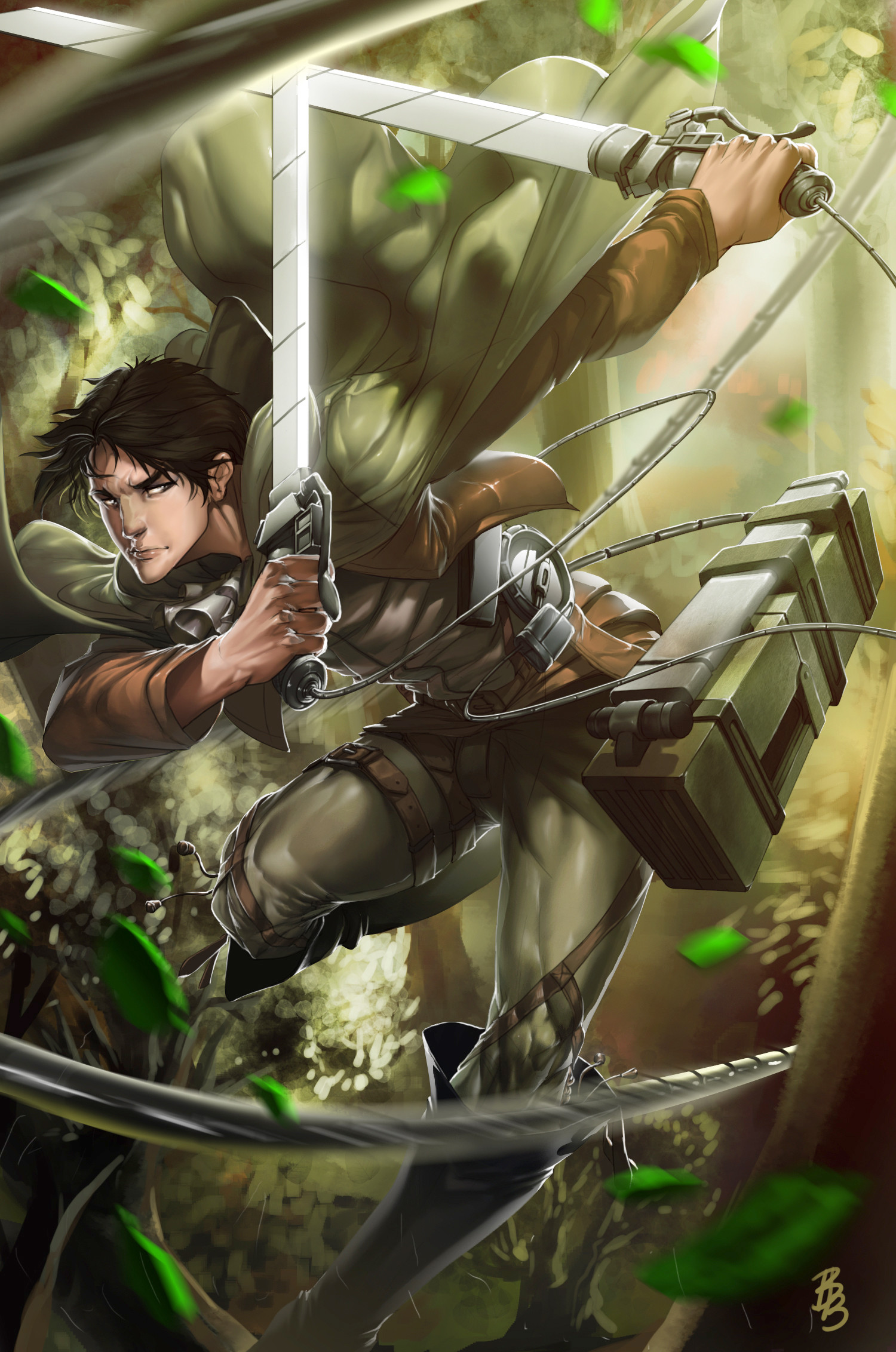 ArtStation - Levi - Shingeki no Kyojin