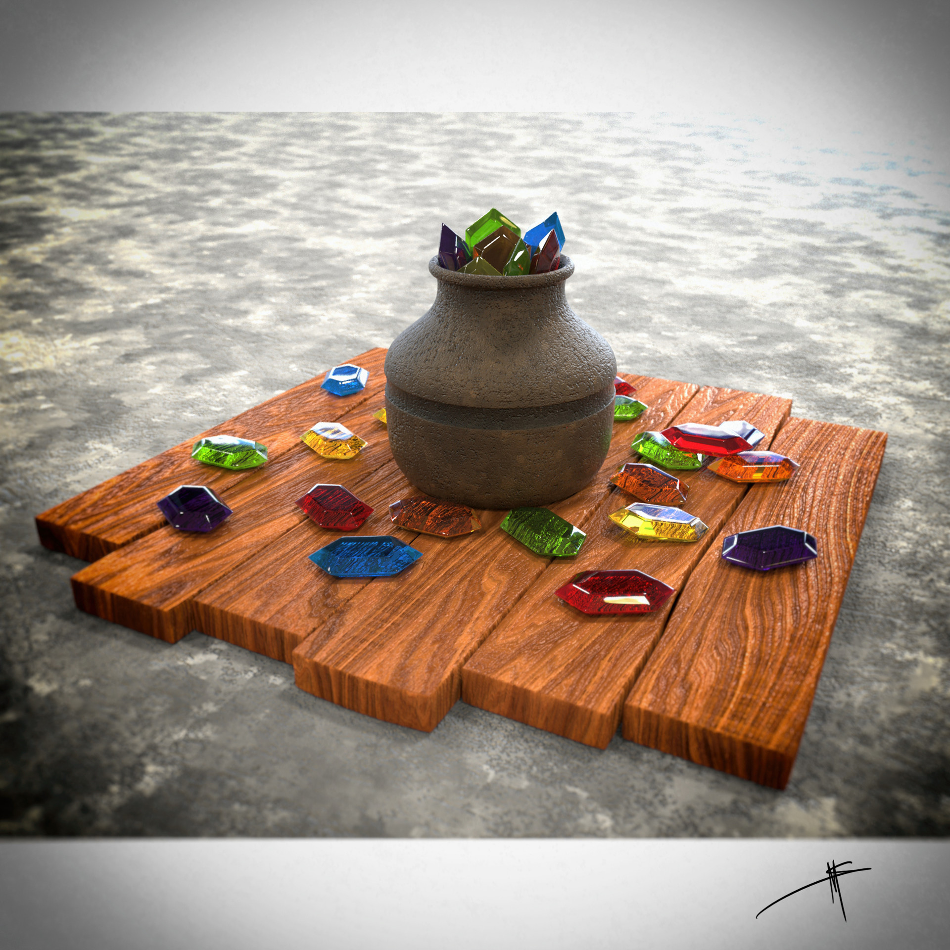 ArtStation - Nightly 65 - Rupee Grind