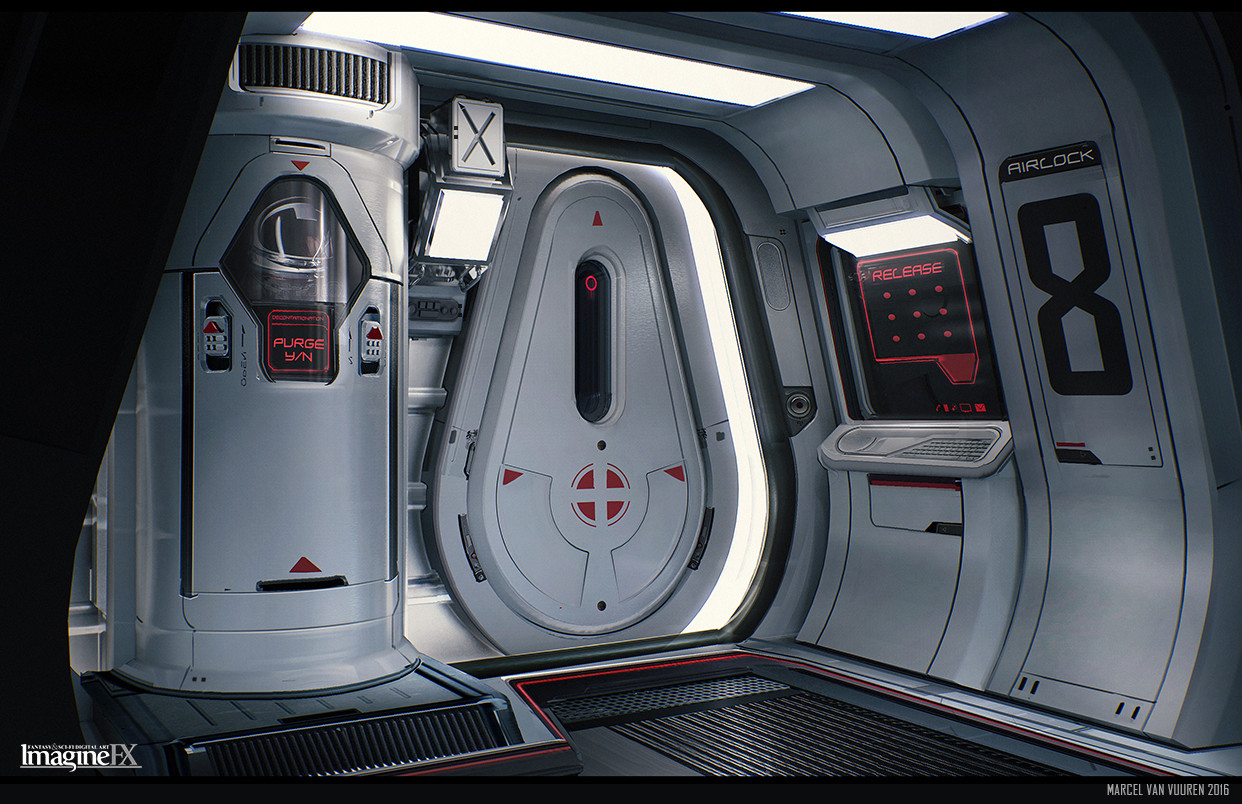ArtStation - Space Airlock