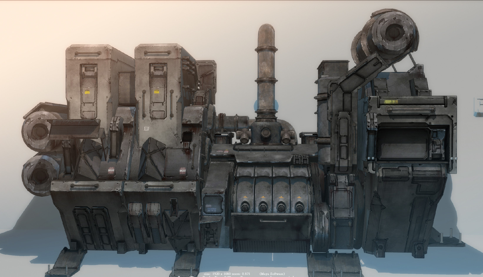 ArtStation - IMPLOSION ZERO_DAY, yin zhen chu