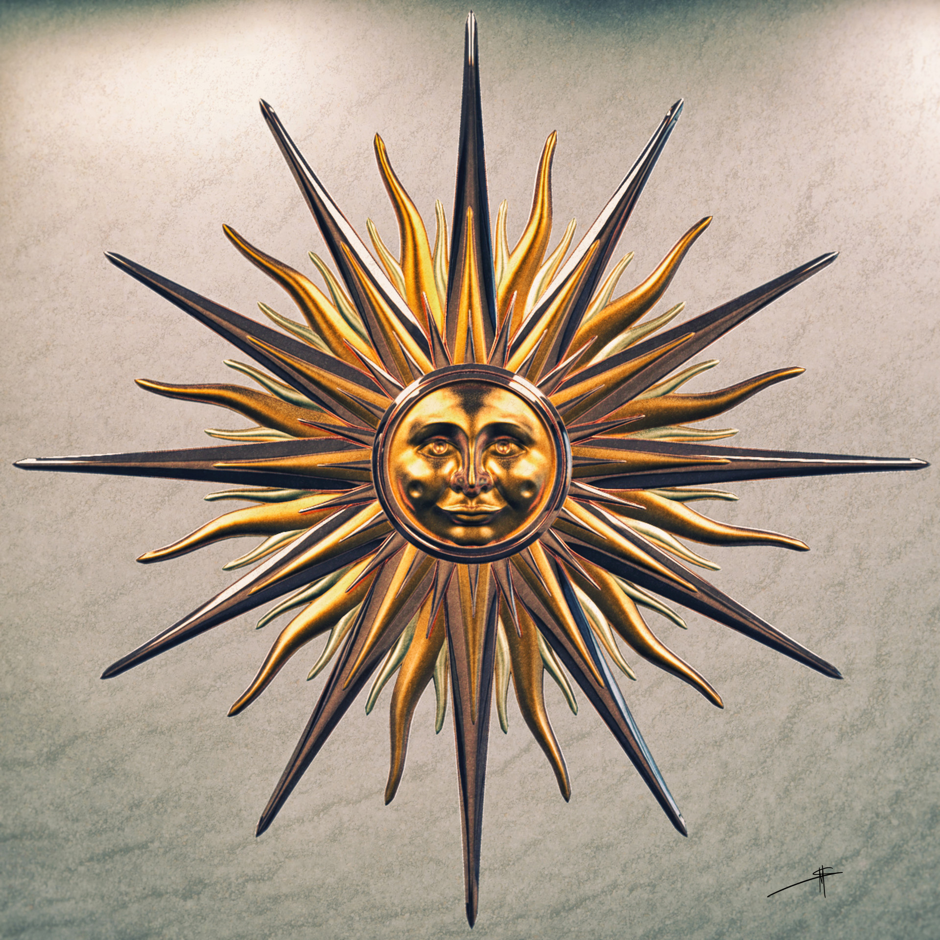 ArtStation - Nightly 74 - Mr Sun