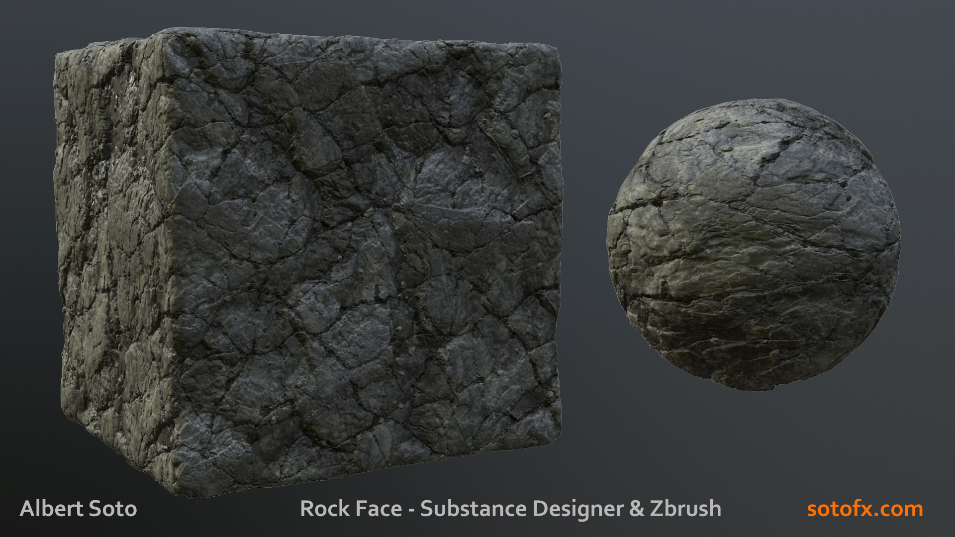 ArtStation - Rock Face