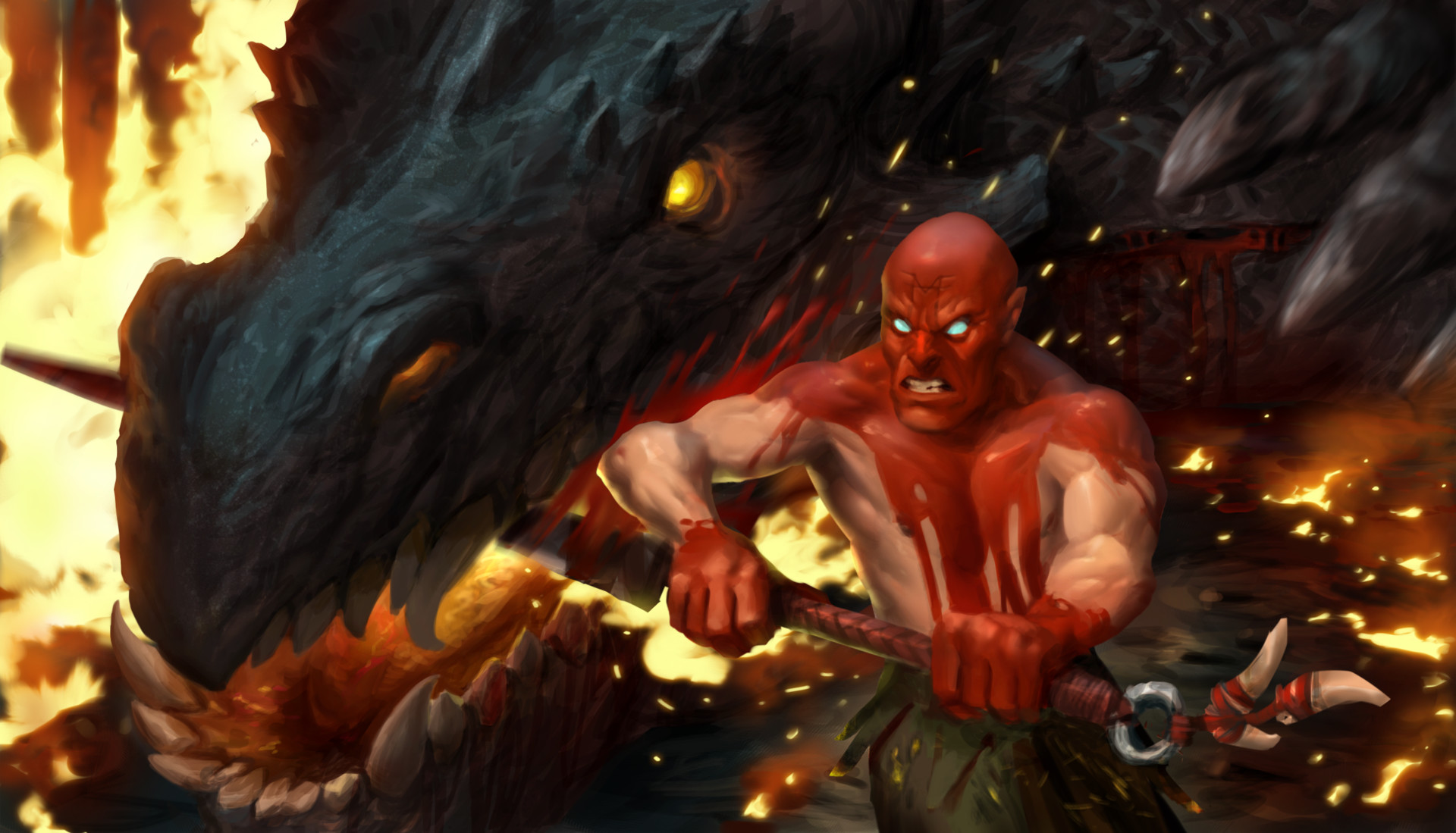 ArtStation - Dragon slayer