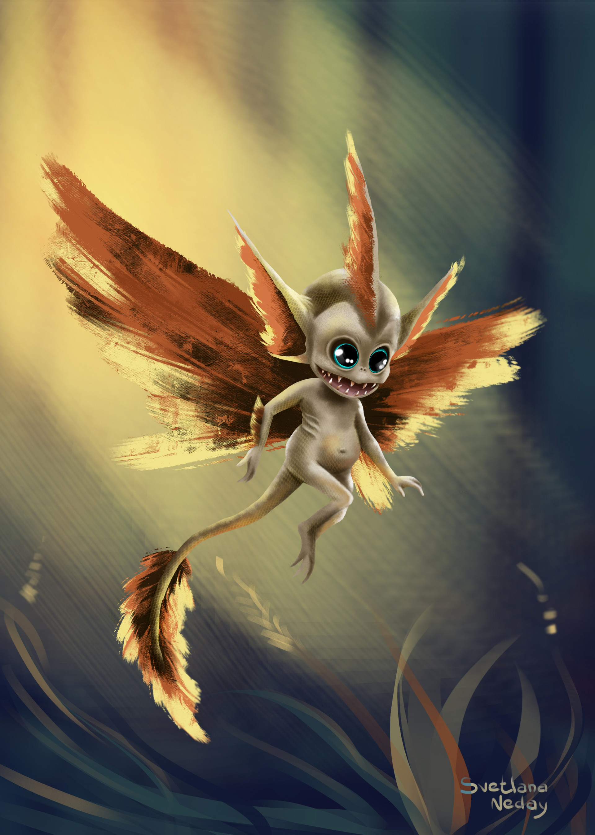 ArtStation - River fairy from Oz