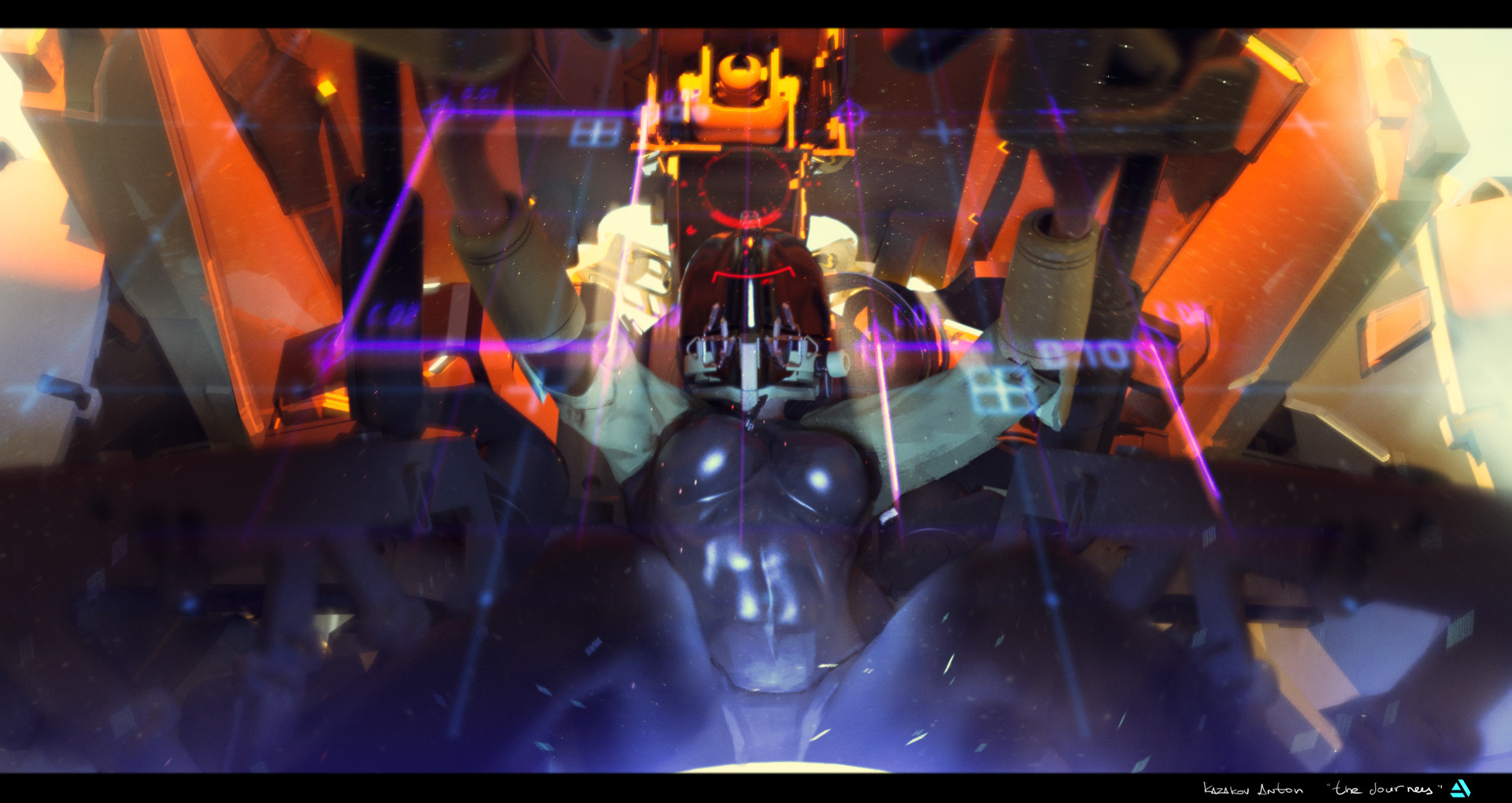 Anton Kazakov - My final entry for Artstation challenge "The Journey"