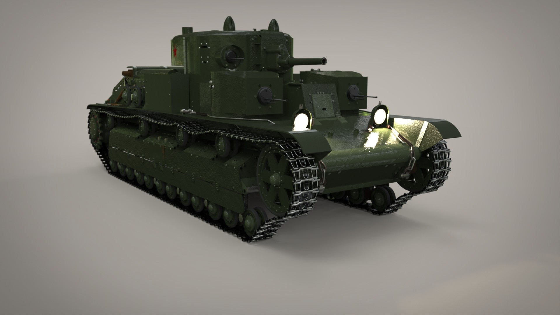 Eric Schönhals - T-28 Soviet Tank mod. 1935